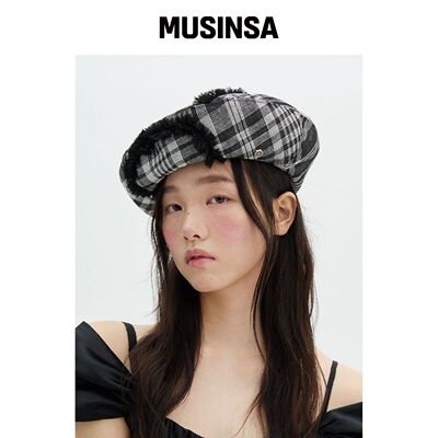 BROWNHAT 蕾丝上装贝雷帽 MUSINSA韩国直邮官方正品