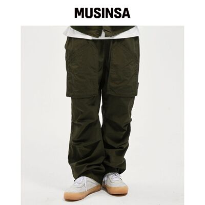 EXTRAORDINARY PUCKERING POCKET PANTS 卡其色 韩国官网直邮进口