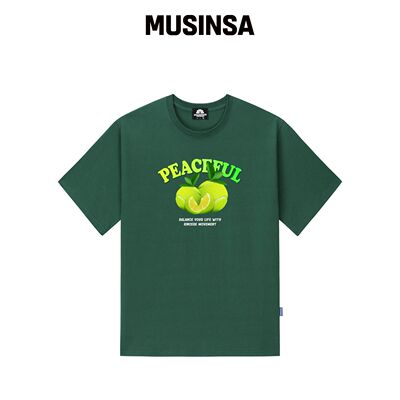 TRIPSHION PEACEFUL LIME BALL T恤 - 绿色韩国官网直邮进口