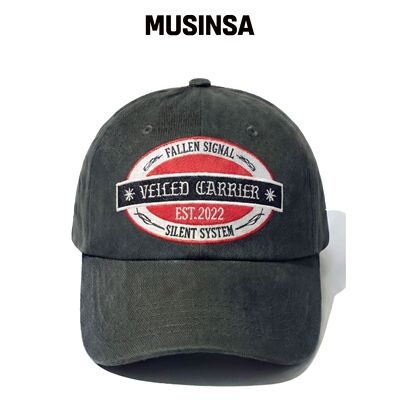 IDWS Veiled Patch 长款帽子 炭灰色 MUSINSA韩国官网直邮进口