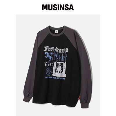 FREEMARIO UES DURT 长袖拖鞋 [VLACK]韩国官网直邮进口MUSINSA
