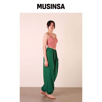 PRANAMOOLA Joy Pants-绿色 MUSINSA韩国官网直邮进口