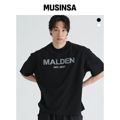 MALDEN OUTLINE 宽松版型 T恤韩国官网直邮进口
