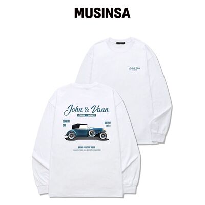 VANNWORKS JOHN 长袖 (VLS0094) WHITE韩国官网直邮进口MUSINSA