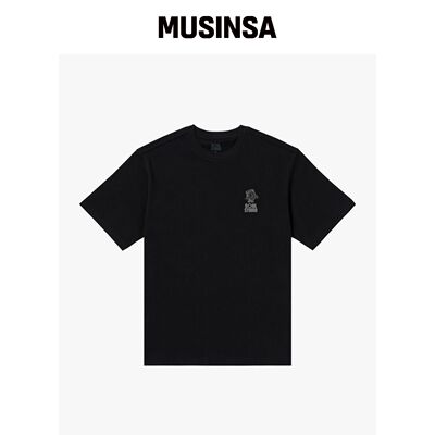 GOALSTUDIO NO BREAKS AIRMESH TEE-黑色 MUSINS韩国官网直邮进口