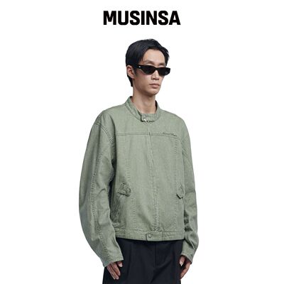 NOMANUAL R.B 外套 - 鼠尾草灰 MUSINSA韩国直邮官方正品