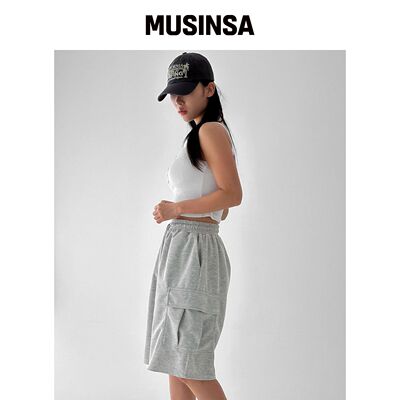 UMM 女款大口袋宽松百慕大短裤 4COLOR韩国官网直邮进口MUSINSA
