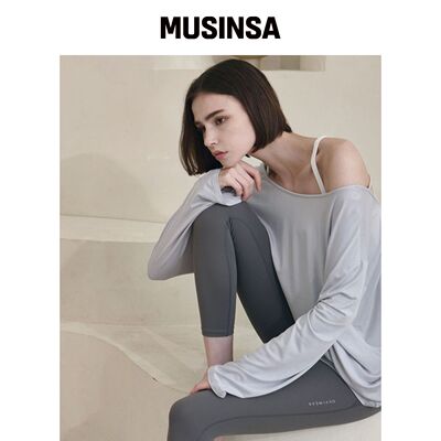 DEVIWEAR 婴儿扭绳罩衫 DEVI-T0086-莫芙灰 MUSI韩国官网直邮进口