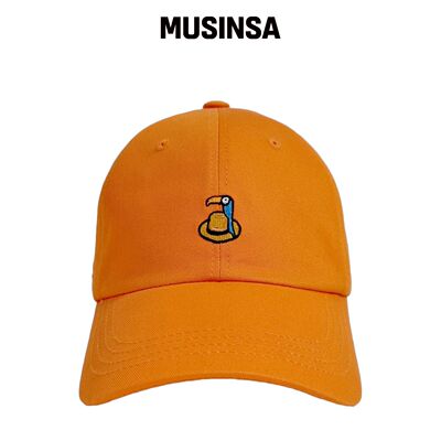 ECUA-ANDINO HATS EQUANDINO 棒球帽（LOGO）橙 韩国官网直邮进口