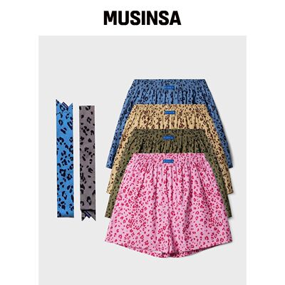 TAW&TOE FINCA 一日休闲短裤 + 围巾套餐 MUSINS韩国官网直邮进口