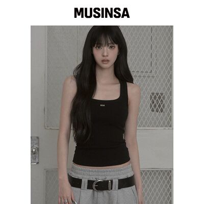 KHAKIPOINT 黑色静音背心 MUSINSA韩国官网直邮进口