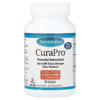 EuroMedica,CuraPro®，60 粒软胶囊