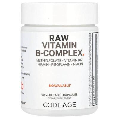 Codeage Raw Vitamin B-Complex未加工复合维生素B