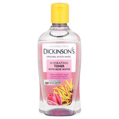 Dickinson Brands,原装金缕梅，保湿爽肤水，含玫瑰水，无乙醇，1