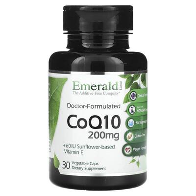 Emerald Laboratories,辅酶 Q10，200 毫克，30 粒素食胶囊