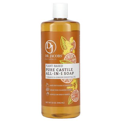 Dr. Jacobs Naturals,植物基全卡斯提尔多合 1