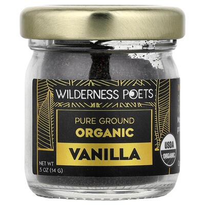 Wilderness Poets LLC,全正有机香草粉，0.5 盎司（14 克）