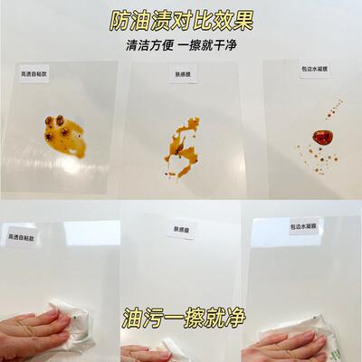明肤感冰透箱贴bxm5保护膜自粘防刮花开门酒柜门双厨房膜防油贴纸