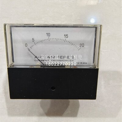 A-C AMPERES仪表 0-20 0-5ACA