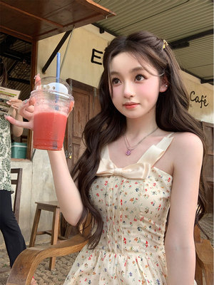 你的懒懒llan三色蕾丝连衣裙