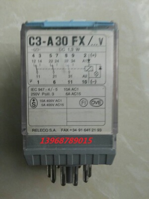 现货供应全新原包装西班牙 RELECO 继电器C3-A30FX DC24V质保两年