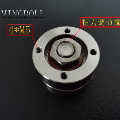 大承重任意停阻尼转轴 五金关节 工业扭矩铰链1-300KGF-CM可调