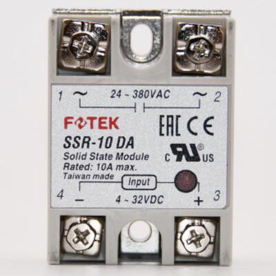 【台T湾阳明FOEK】单相SSR-40DA态继电器SS固R-40A /SSR-50DA 10D