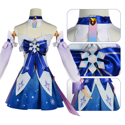 2026新款星穹铁道三月七cosplay二次元游戏扮演服三月七礼服套装