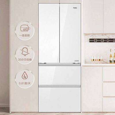 Haier/海尔 BCD-413WGHFD1BSJU1(白)