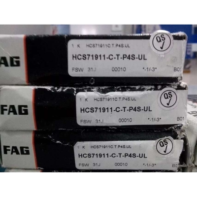 FAG轴承 机床主轴轴承 HCS71911-C-T-P4S-UL FAG高速密封轴承