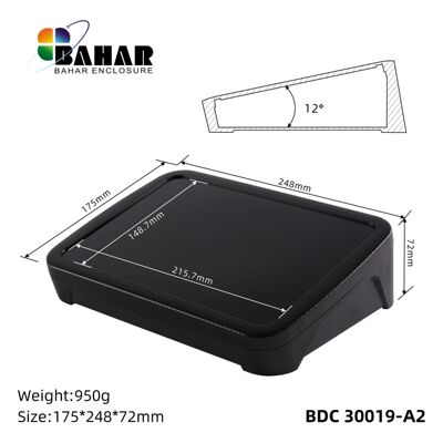 巴哈尔壳ABS台式仪器仪表盒