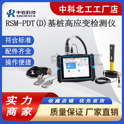 武汉中岩科技RSM-PDT(D)基桩高应变检测仪高低应变一体基桩动测仪