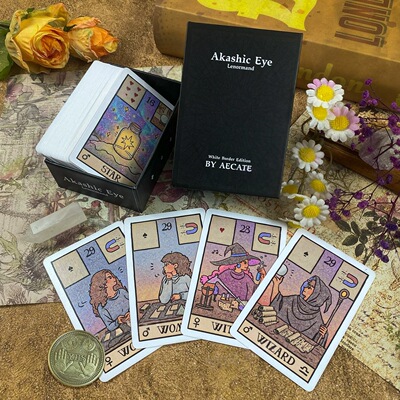 压纹原创正版Akashic Eye Lenormand 利诺曼阿卡之眼西雷诺曼61张