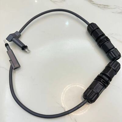 跨境新品SPACE-X连接线SPX20PIN连接线RJ45网线防水DIY转接头Gen2