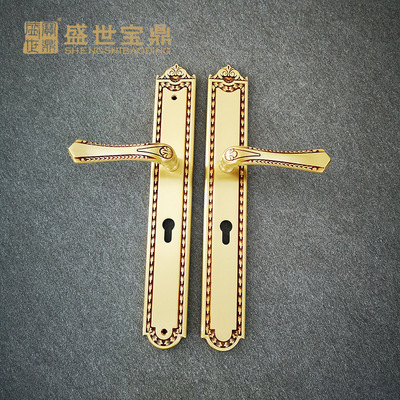 源头厂家房门锁执手锁具金色欧式GXL562-G62RG执手锁铜锁门锁
