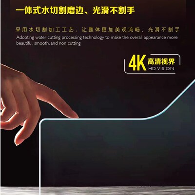 赫希超白玻璃造景小鱼缸客厅家用生态水族箱侧滤懒人自循环免换水