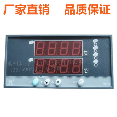 WP-D803-02-23-HL-P / WP-D803-01-23-HL-P双屏显示仪温控仪器