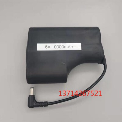吊秤电池托利多衡器电池无线电子吊磅秤电池6V D7000MAH 通用圆孔