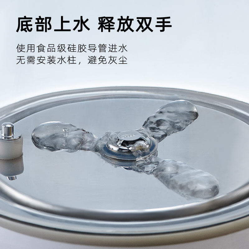 全自动底部上水玻璃电热烧水壶泡茶专用保温一体智能自动抽水式壶