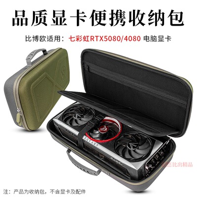 适用RTX4060/RTX4070Ti/4080S/3060显卡收纳包收纳盒华