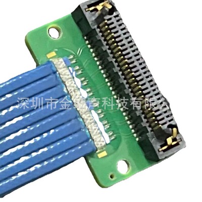 SAMTE LB350-G50P-B0R  ERM8 ERF8-050 极细高速同轴线排线