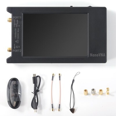 NanoVNA 矢量网络分析仪 天线分析仪 短波 MF HF VHF UHF 天分H4