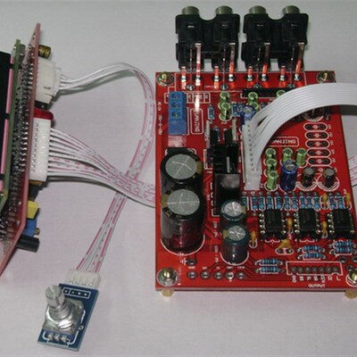 YJ0036-六声道音量遥控前级 M62446