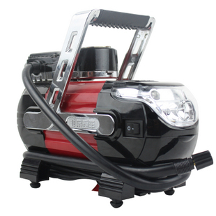 非常爱车1580车载充气泵 汽车打气机 1582双缸轮胎打气机泵带灯