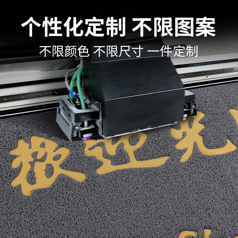 商业定制logo地毯电梯迎宾地垫定做尺寸印字图案酒店门口户外脚垫