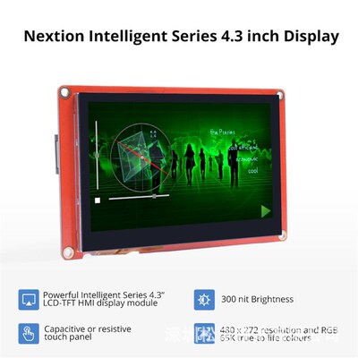 Nextion NX4827P043-011R/NX4827P043-011C 4.3寸HMI人机交互界面