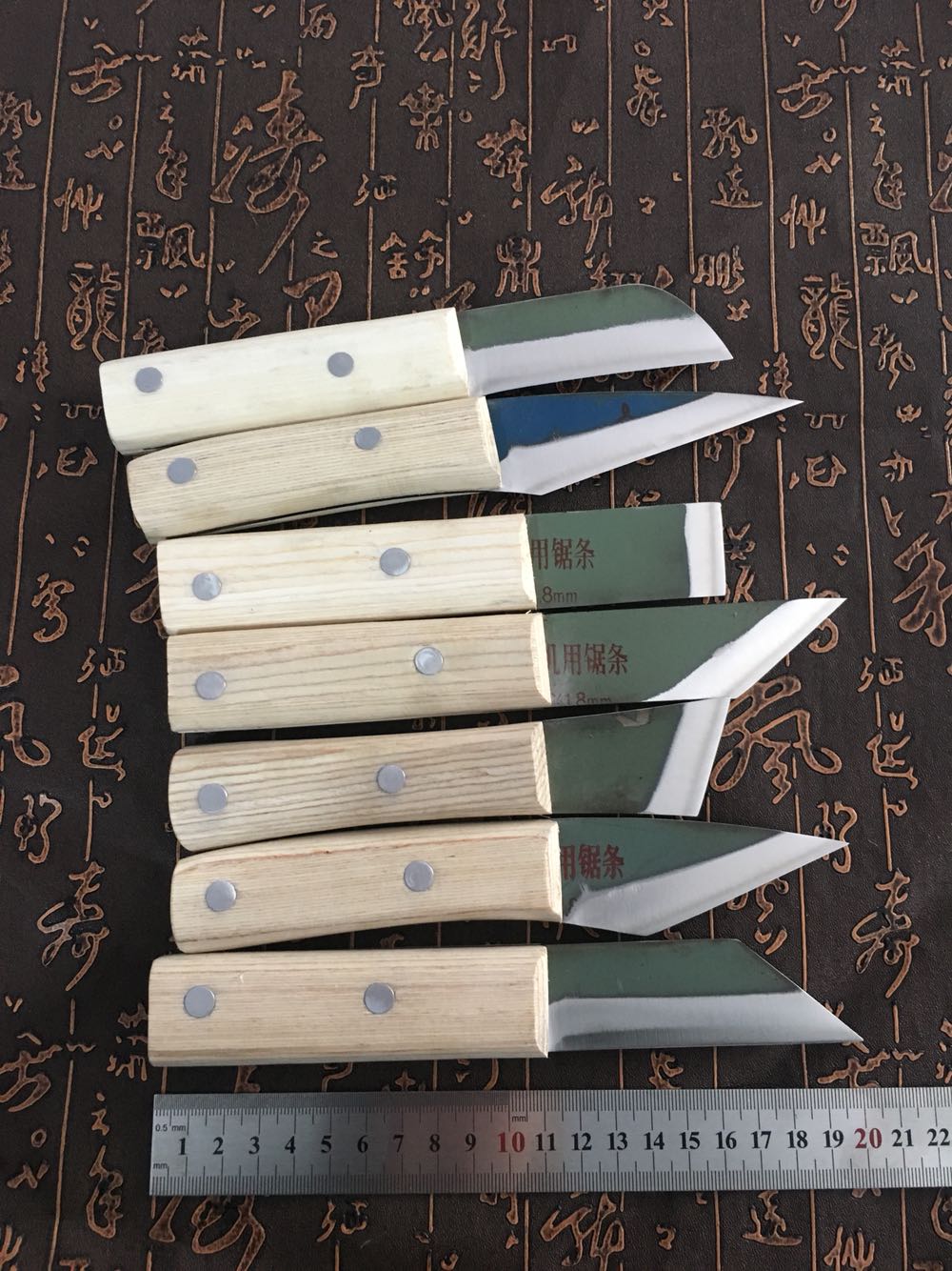 手工制作W6老锋钢芽接刀嫁接刀 锋利耐用花卉苗木接木刀专用芽接
