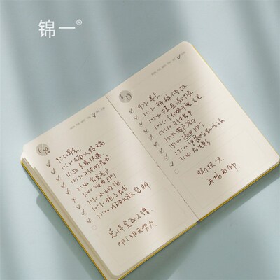 TO DO LIST自律打卡本 小本子迷你日记本小笔记本子手帐本小记事