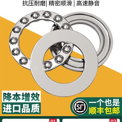 RQ平面推力球轴承51200 51201 51202 51203 51204 51205 51206/P5