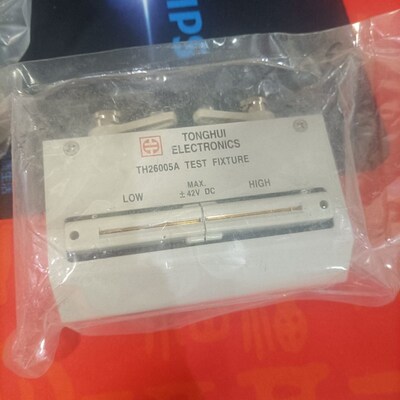 同惠TH26005A四端测试夹具 TH26038测试盒